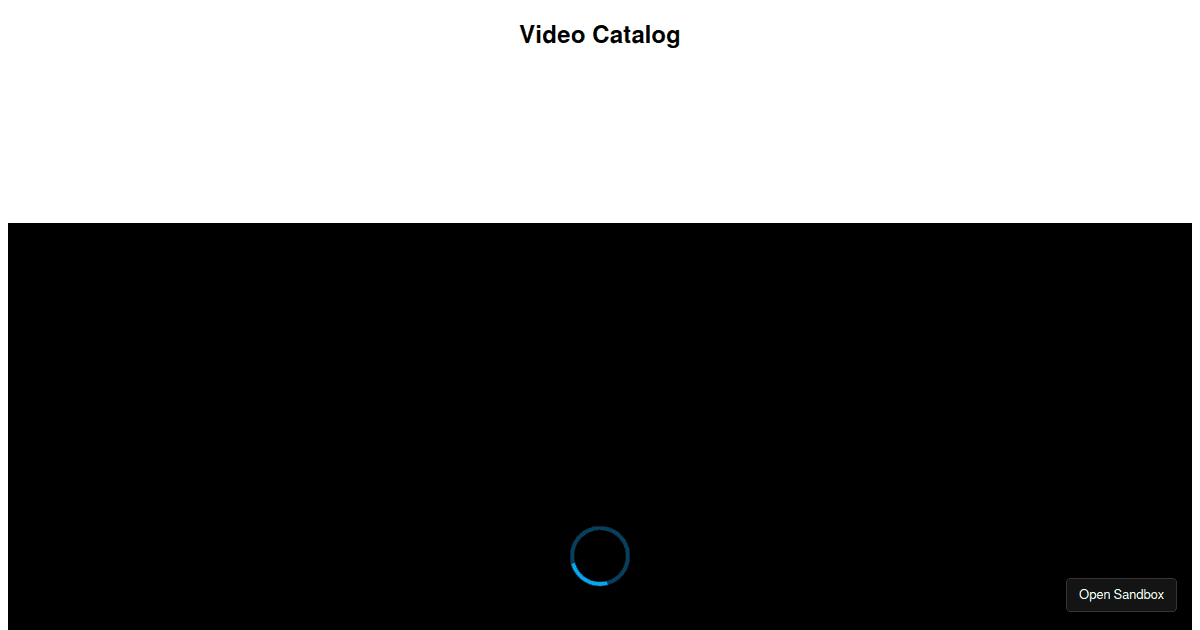 video_catalog - Codesandbox