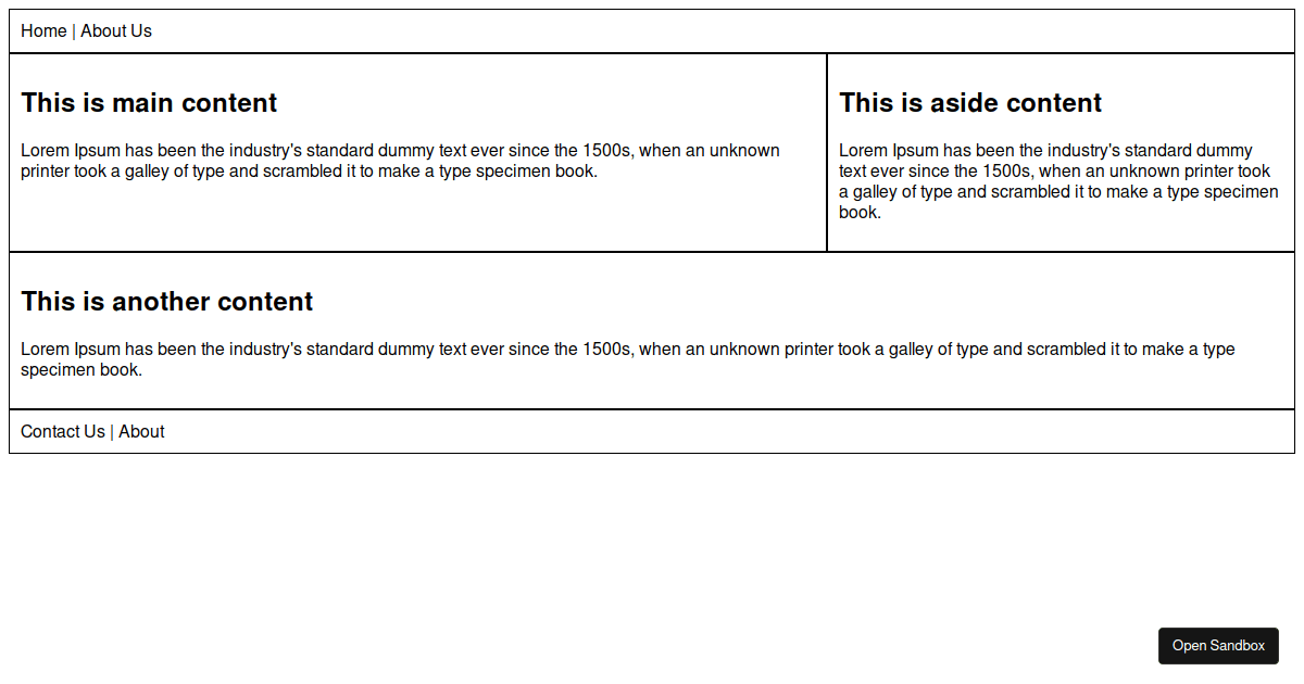 grid revision class - Codesandbox