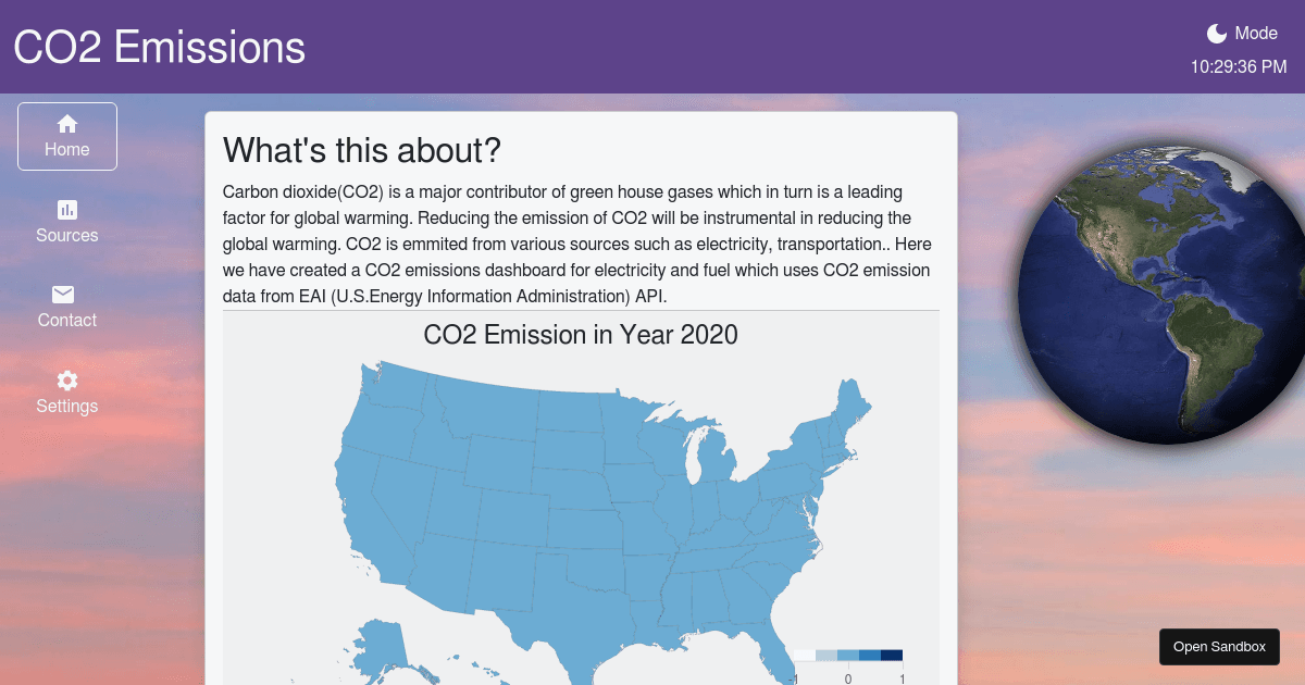 FrontEnd-Project-CO2 - Codesandbox