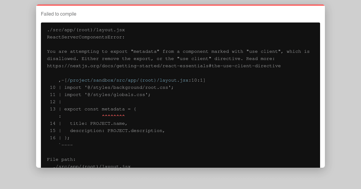 dayara - Codesandbox