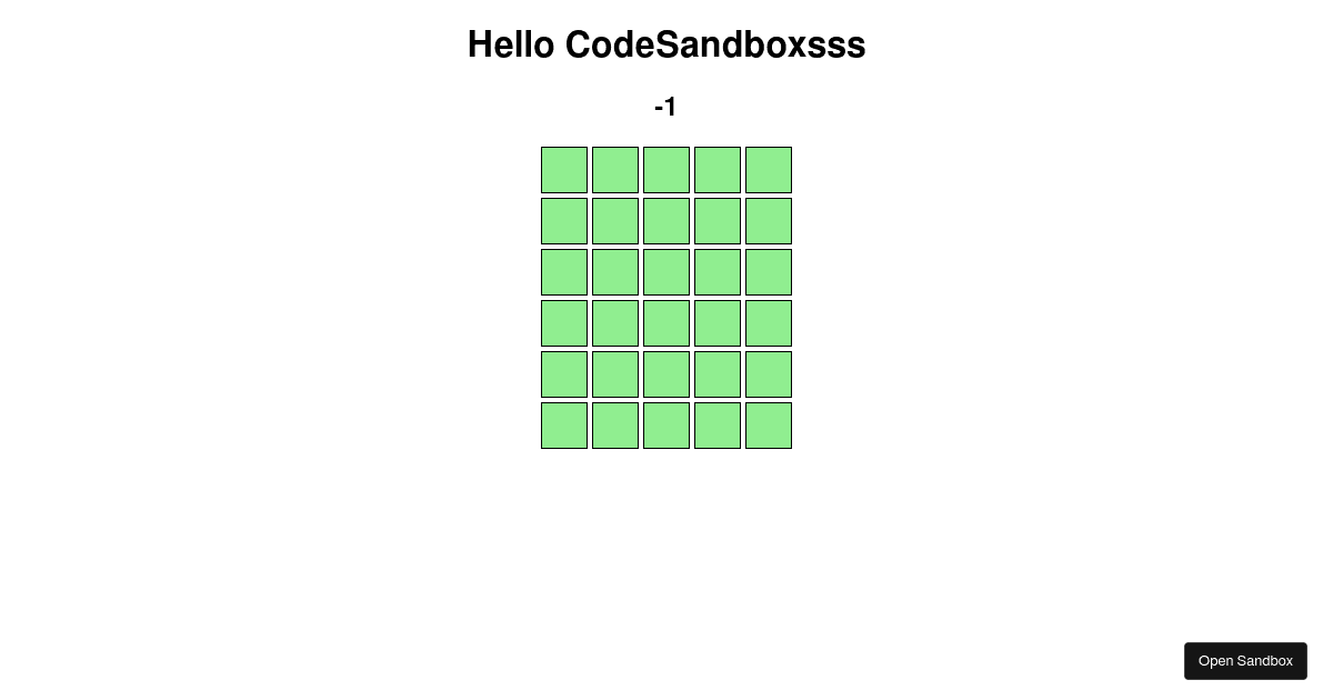 react - Codesandbox
