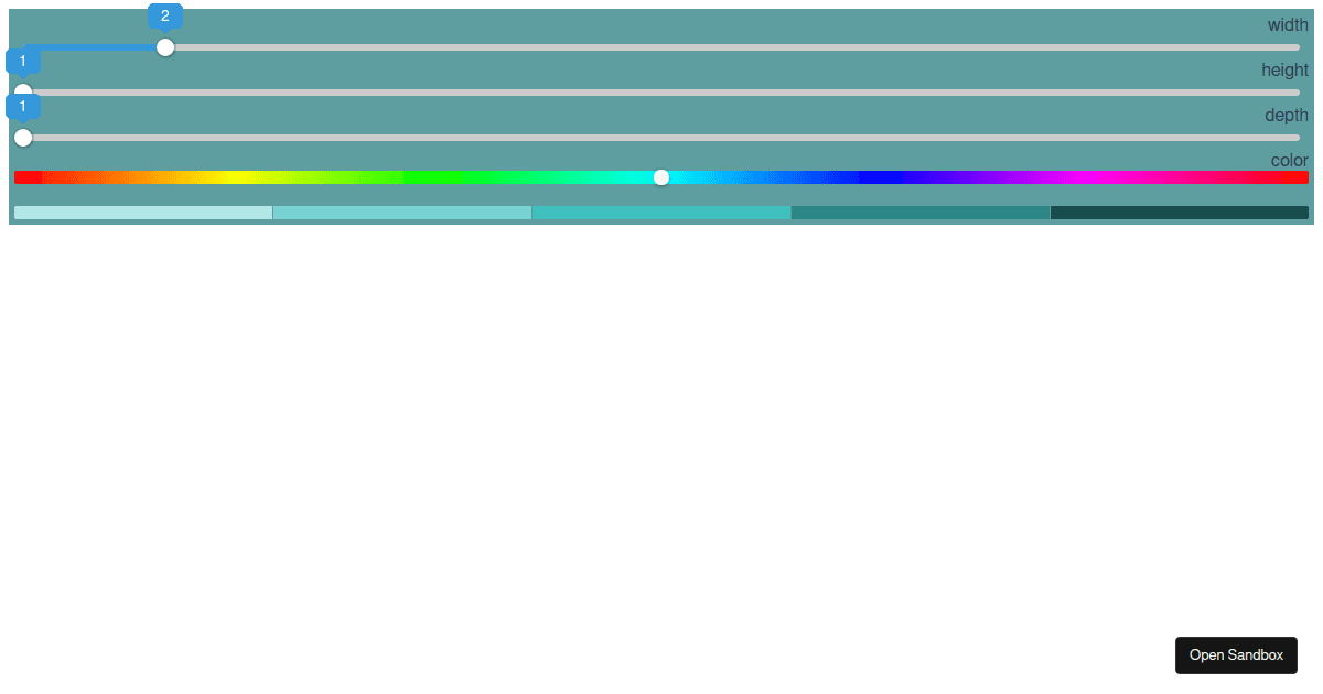 Vue & Treejs with vue-threejs - Codesandbox