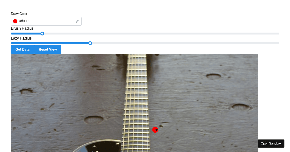 Guitar Draw - Codesandbox