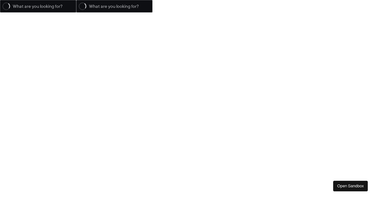 Codesandboxer Example Forked Codesandbox