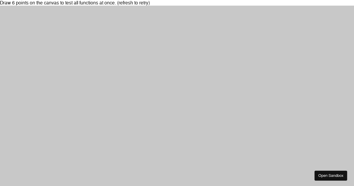 Drawing Points Forked Codesandbox 