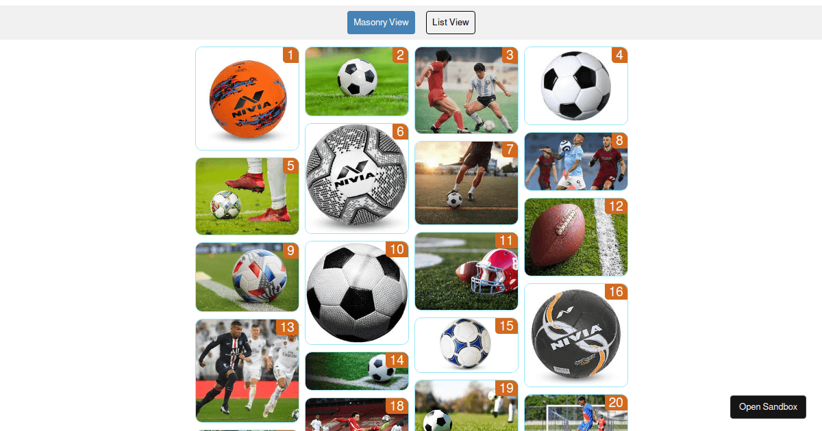 andre-anmol-dnd-masonry-example - Codesandbox