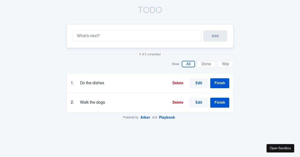 todo-app - Codesandbox