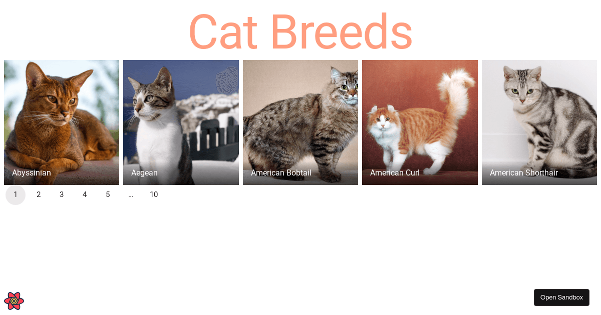 cat-breeds-fun - Codesandbox