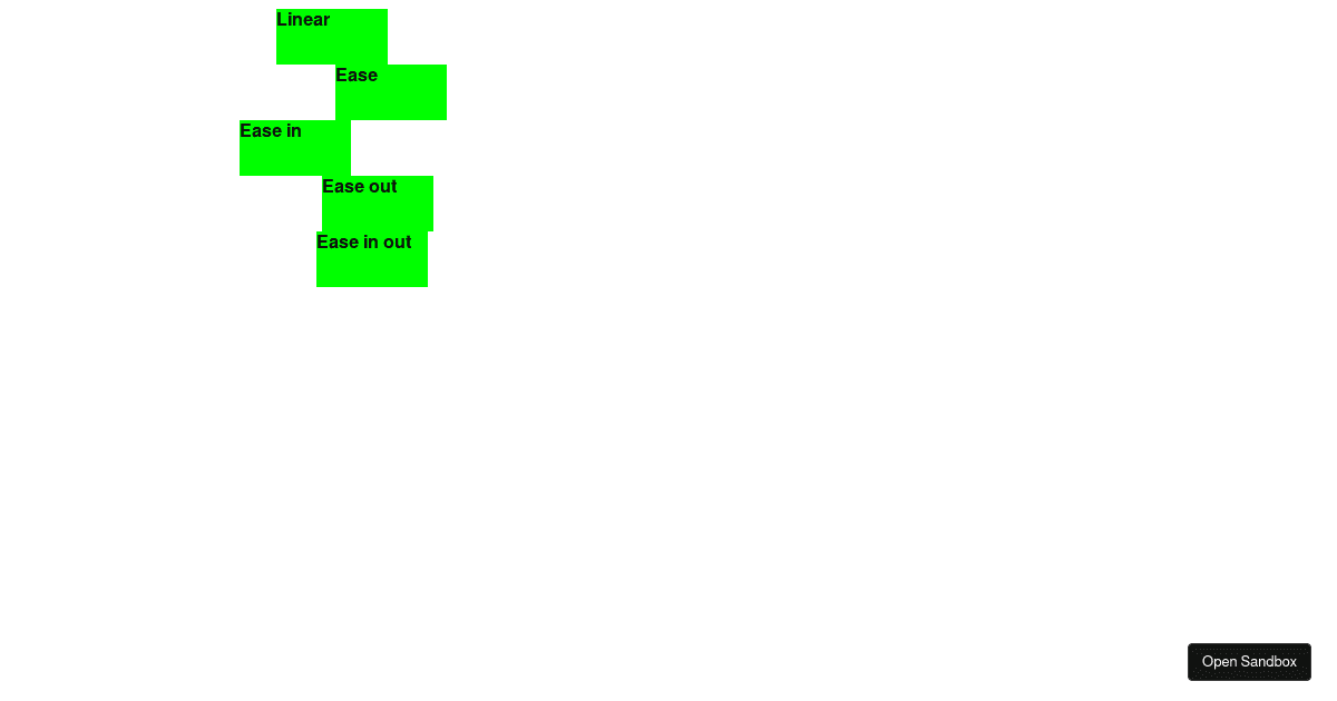 ease-animation - Codesandbox