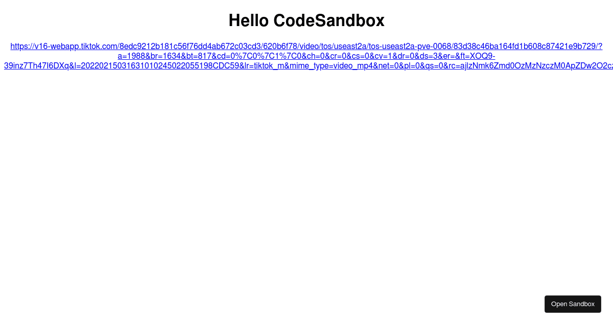 oembed-example-stream-new-o7mjp (forked) - Codesandbox