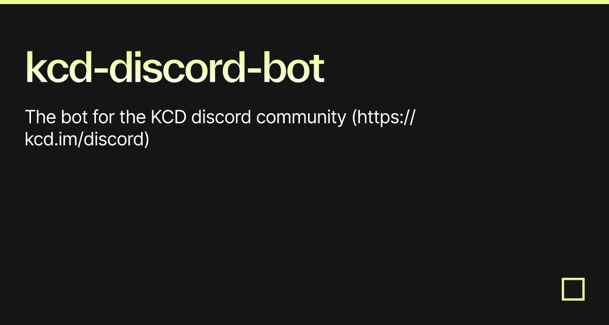 Kcd Discord Bot Codesandbox