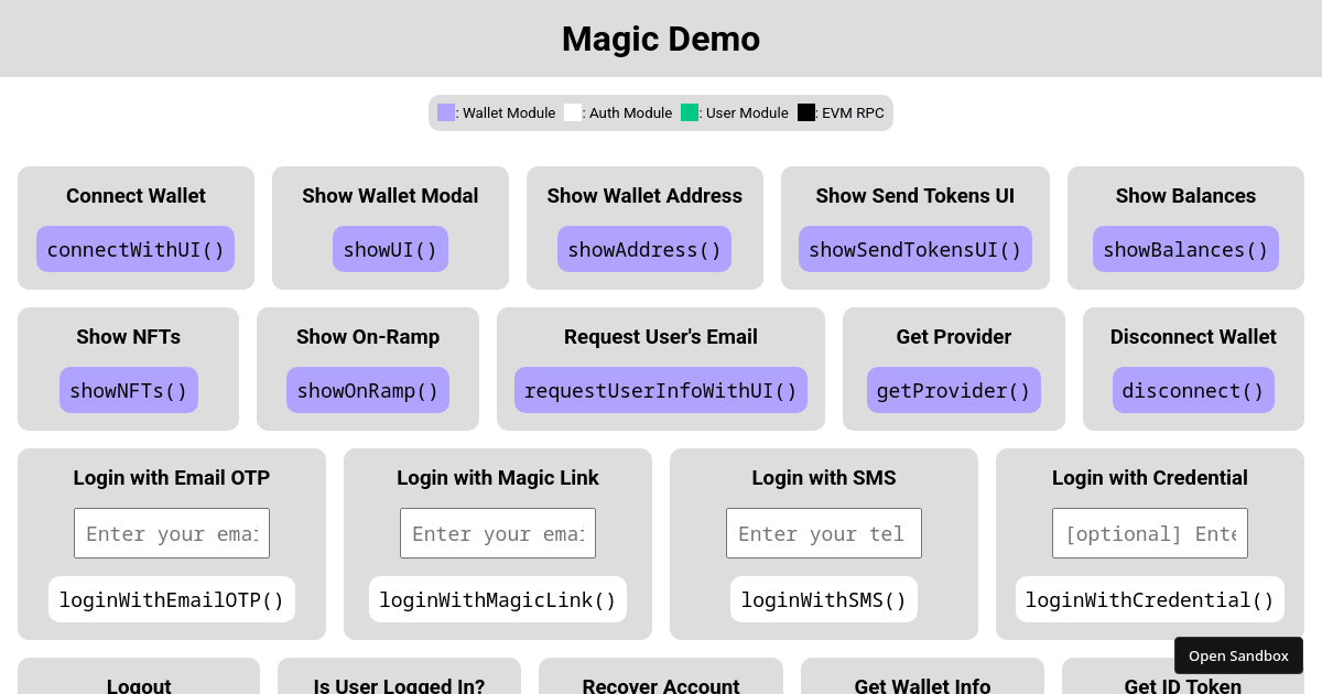 magic-demo - Codesandbox