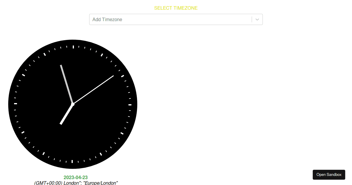 minhquanghaiquan/clock-timezone1 - Codesandbox