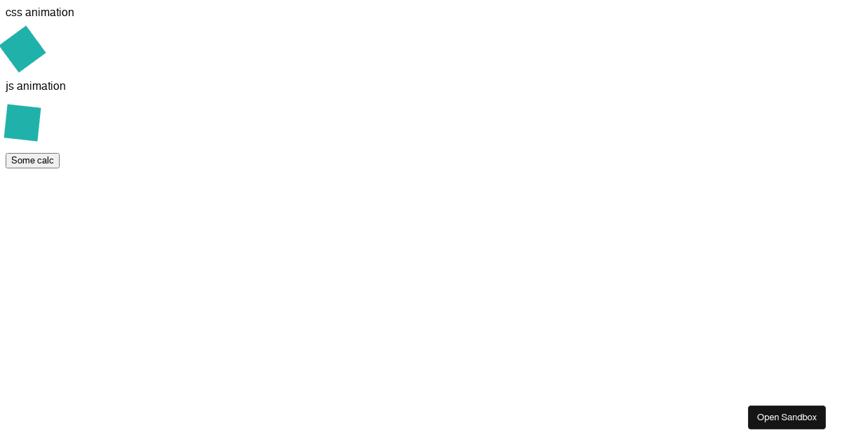 css and js anim diff - Codesandbox