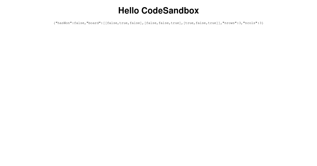 Class Component Initialize State Codesandbox 4631