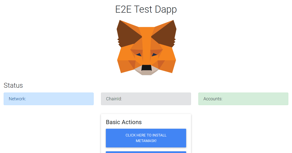@metamask/test-dapp - Codesandbox