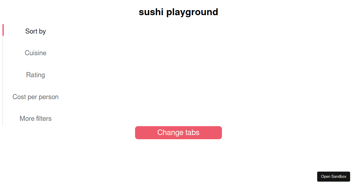 Vertical Tabs Bug - Codesandbox