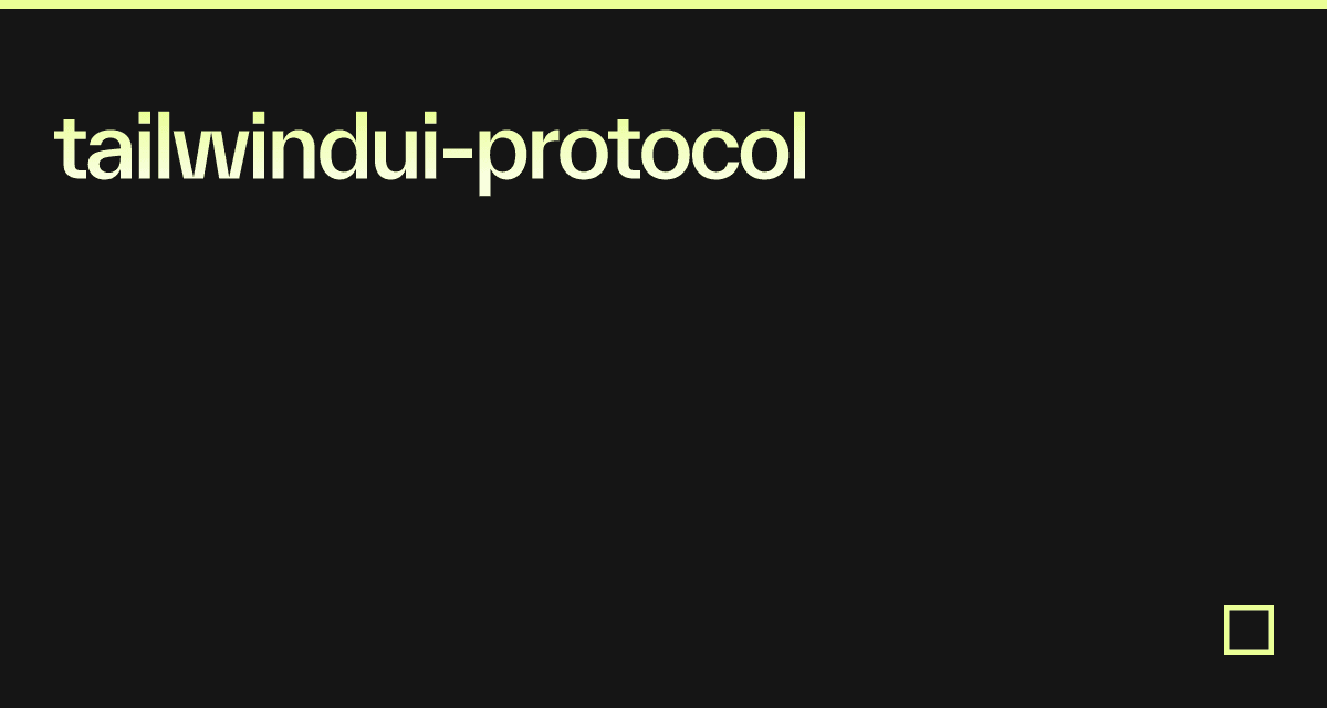 tailwindui-protocol - Codesandbox