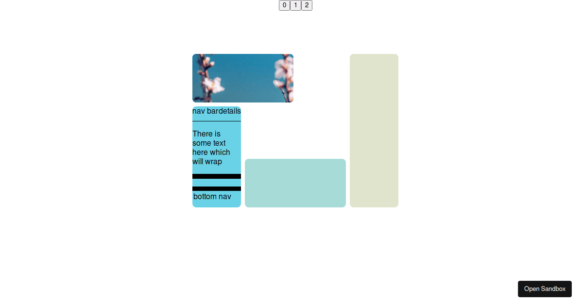 Animating Grid Codesandbox