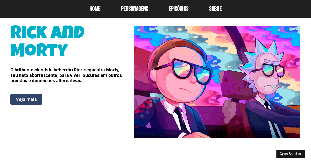 rick-morty-react - Codesandbox