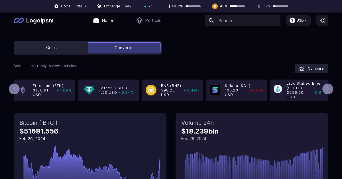 crypto-app - Codesandbox