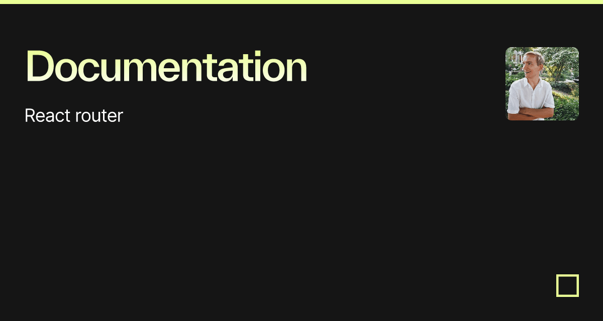 Documentation - Codesandbox