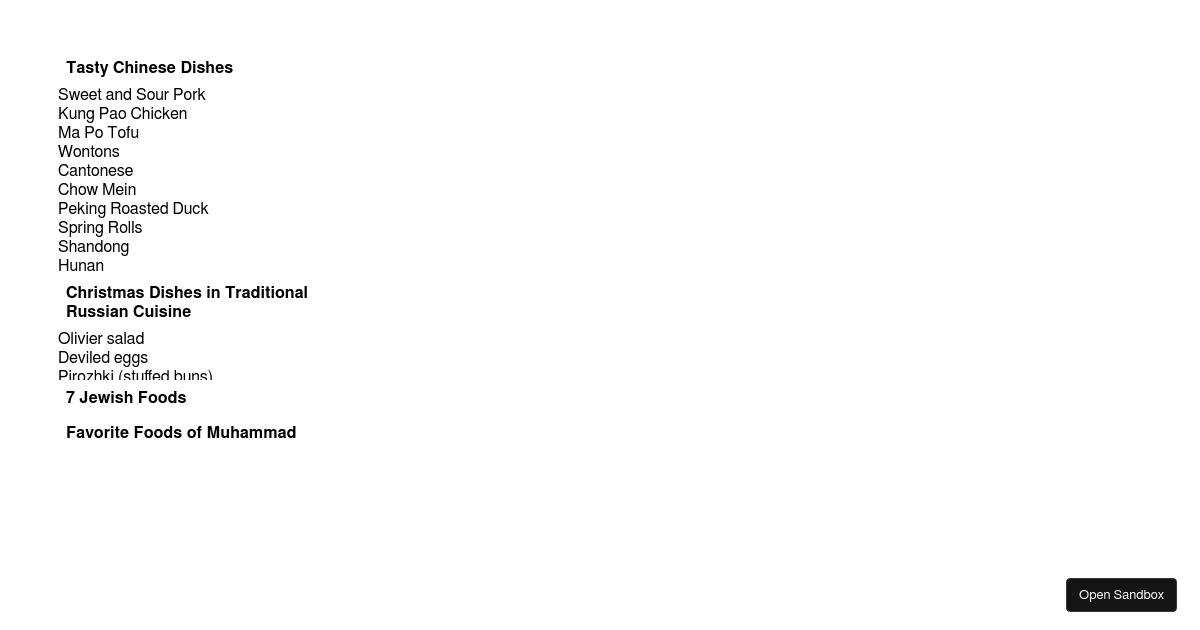 React Scrollable Accordion (forked) - Codesandbox