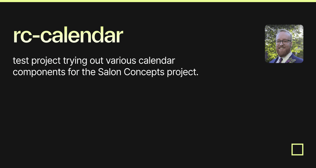 rc-calendar - Codesandbox