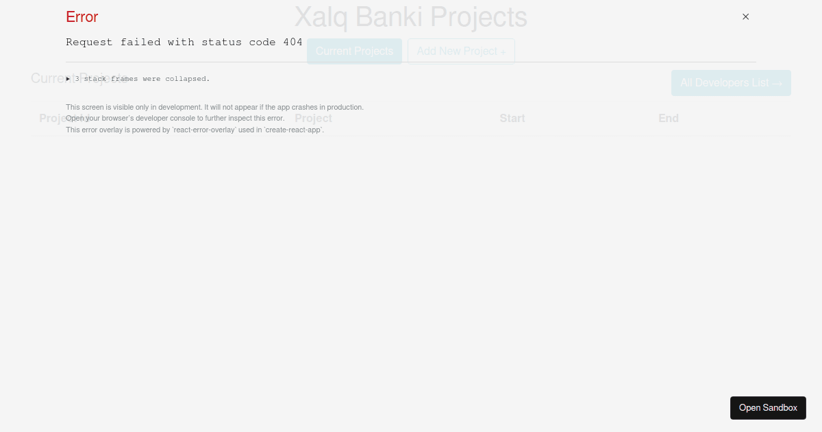 bank - Codesandbox