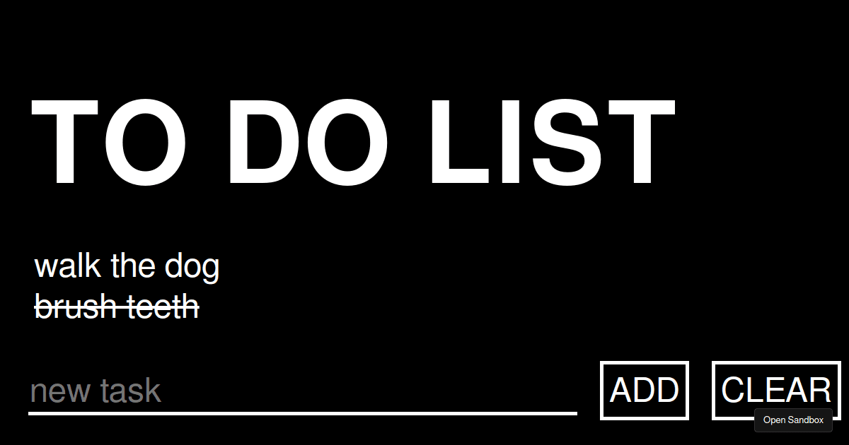 to-do-list-learning-ts-react - Codesandbox