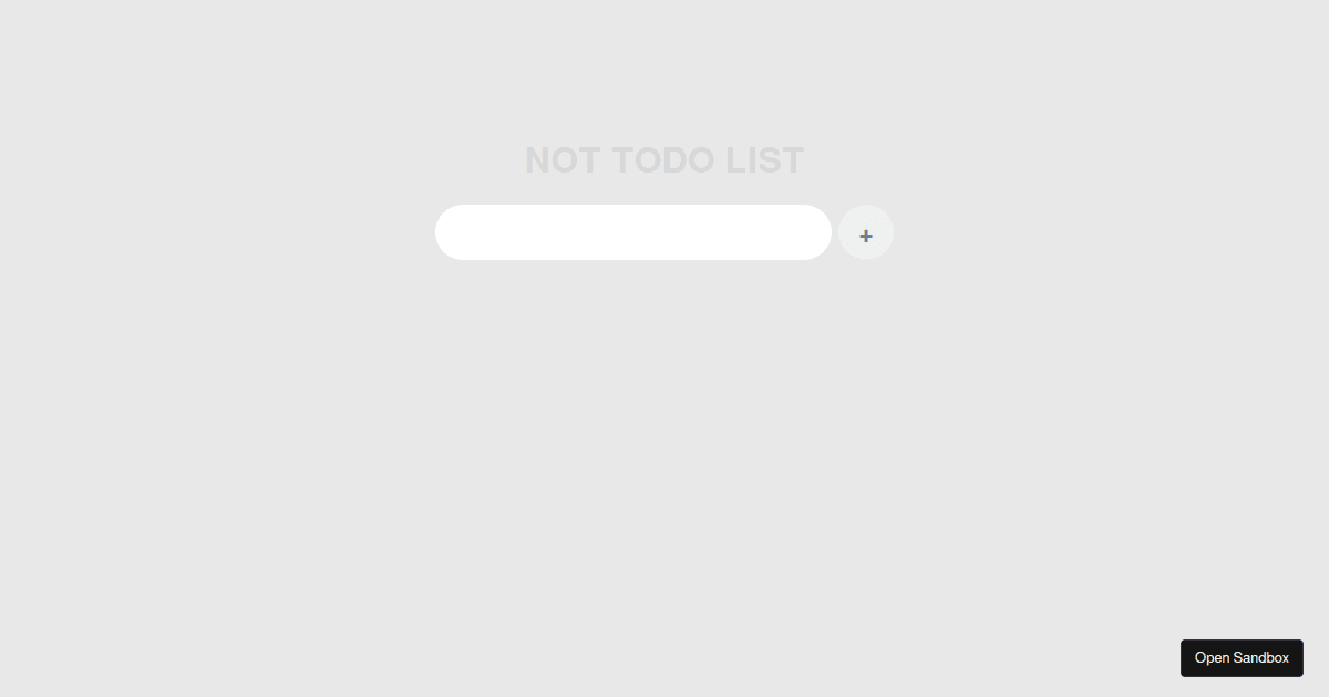 buggy-todo - Codesandbox