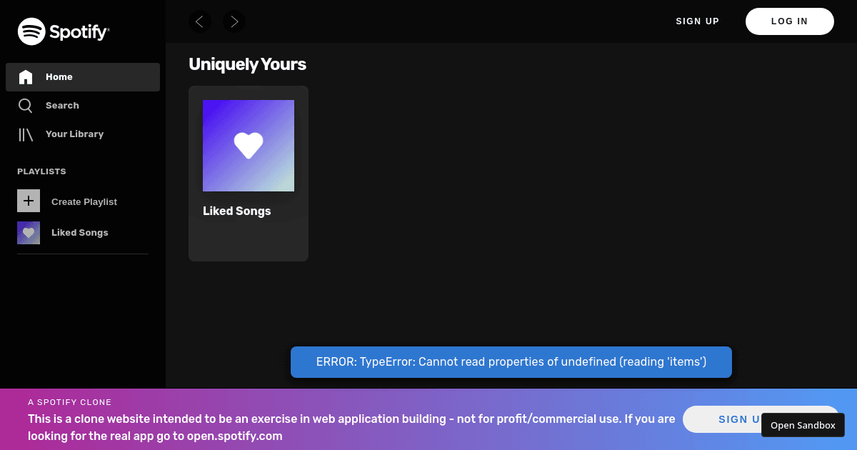 client - Codesandbox