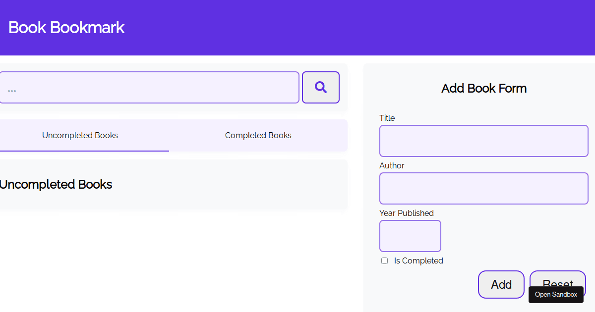 dicoding-web-fe-beginner - Codesandbox