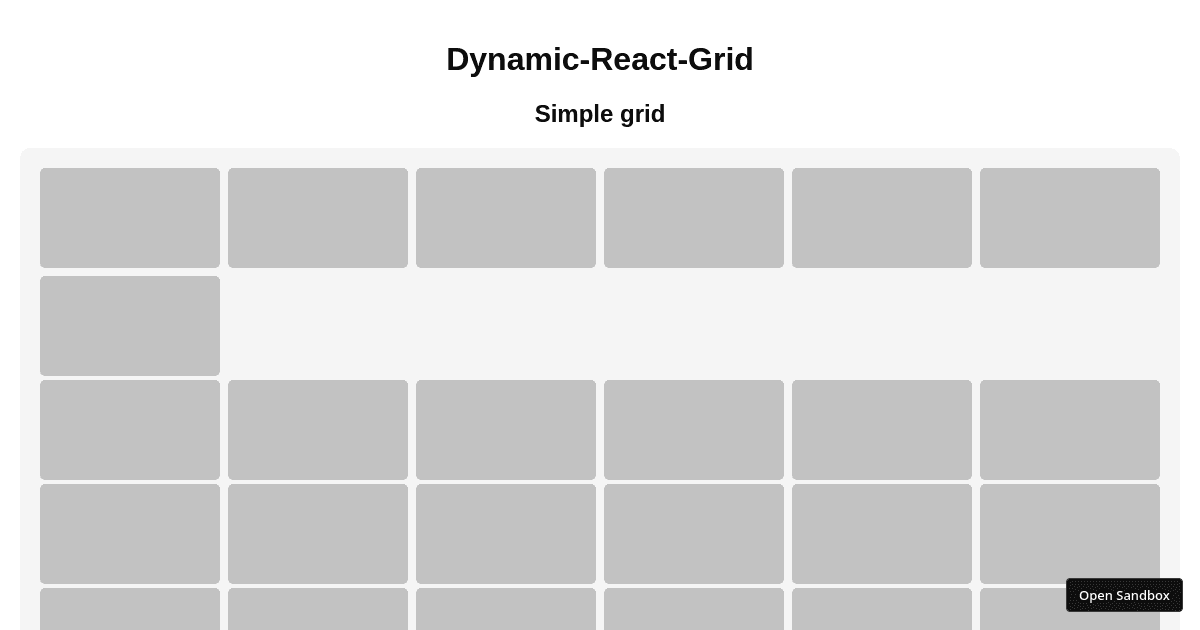 dinamic-grid (forked) - Codesandbox