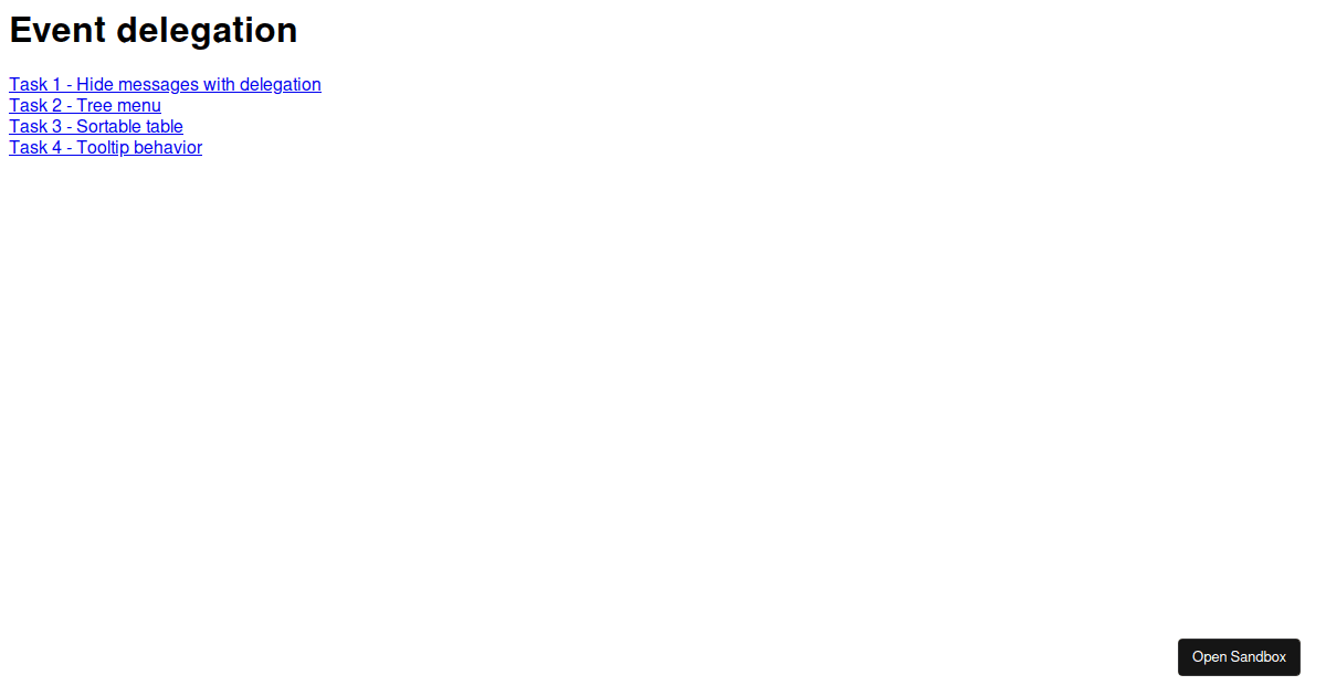 javascript-dom-event-delegation - Codesandbox