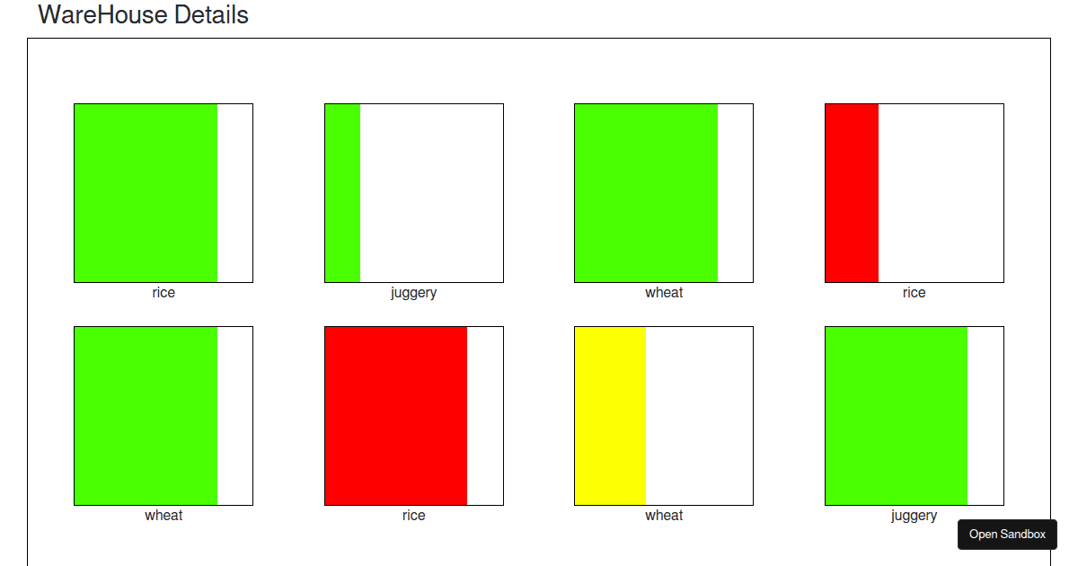 Hackathon Cart Codesandbox
