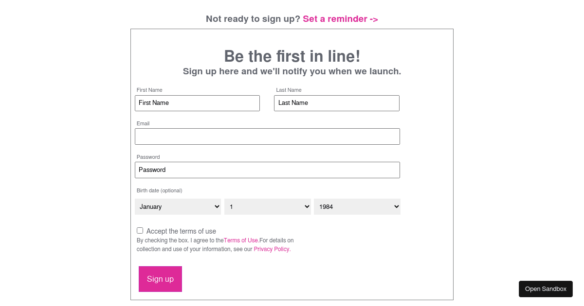 contact-form - Codesandbox