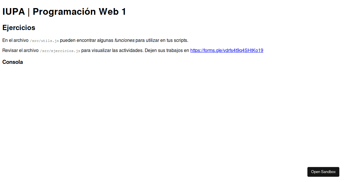 iupa-programacion-web-1 - Codesandbox
