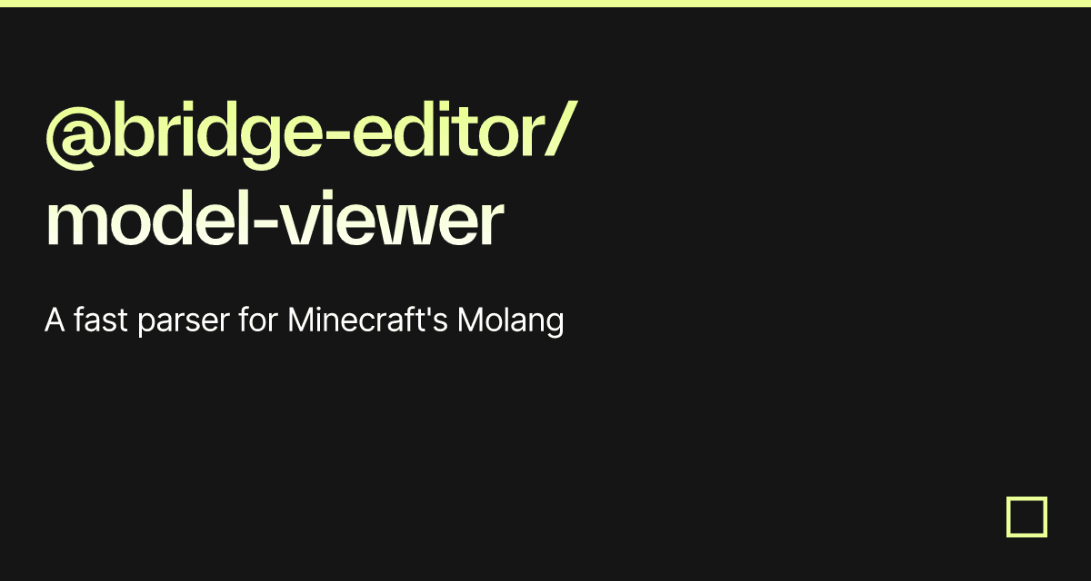 @bridge-editor/model-viewer - Codesandbox