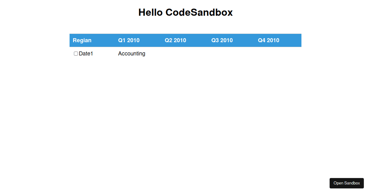 TwoColumnTable-borders - Codesandbox