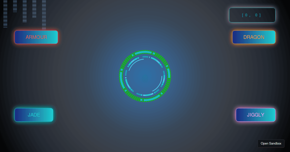 futuristic-ui - Codesandbox