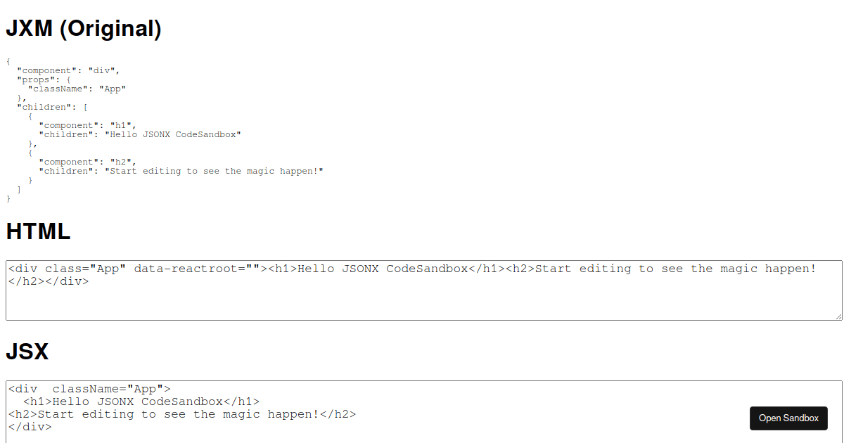 jsonx-output - Codesandbox