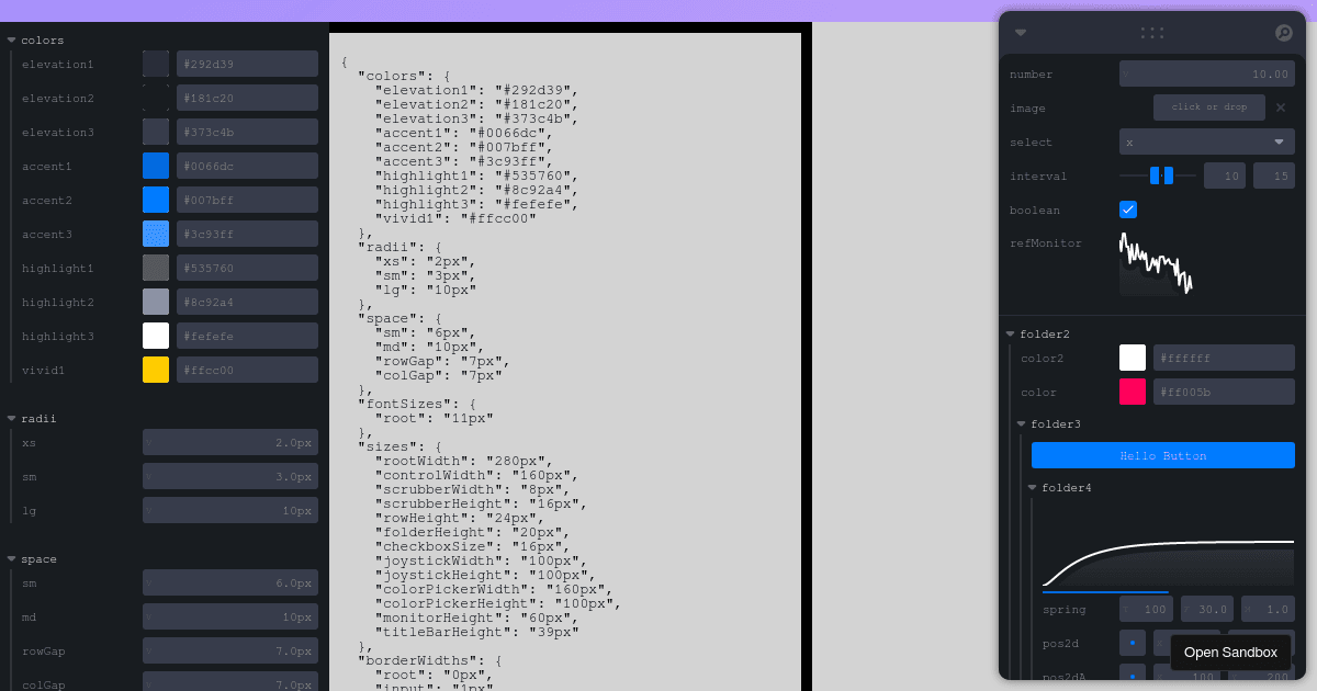 leva-theme - Codesandbox