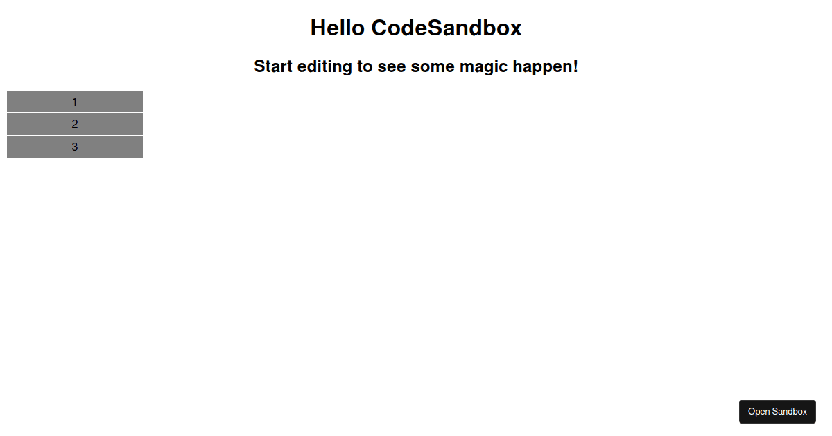 table-dnd - Codesandbox
