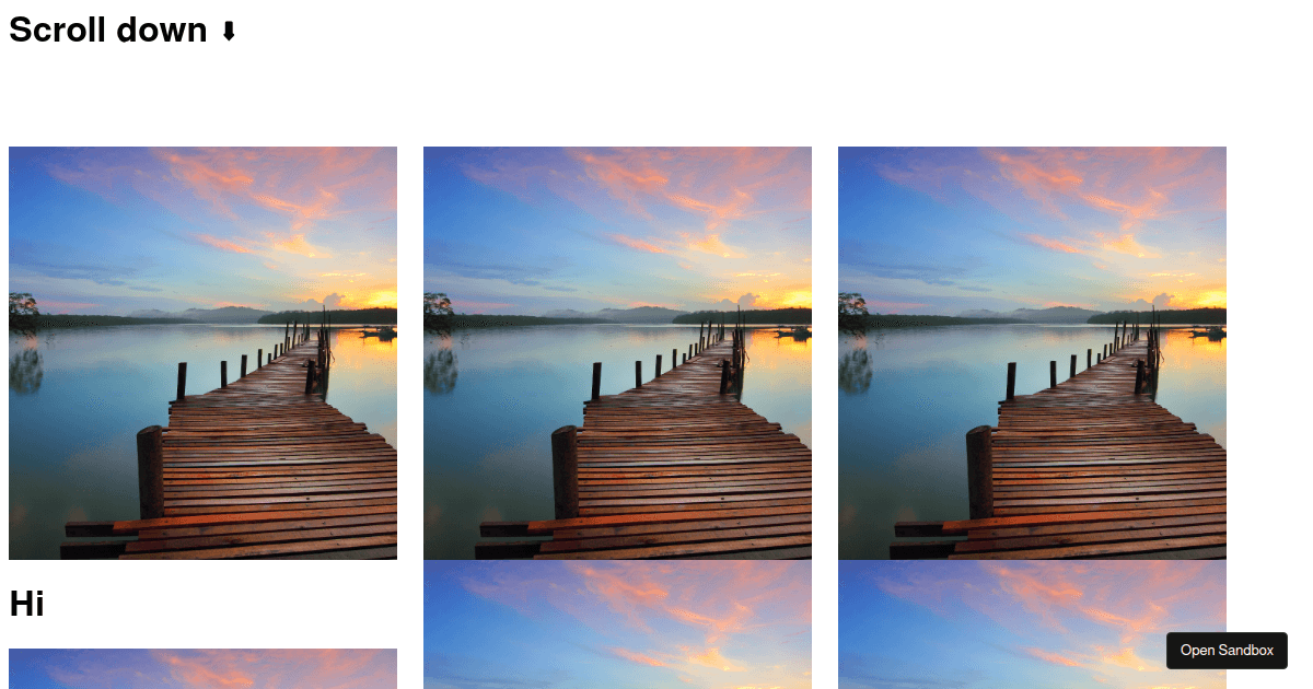 Parallax Effect Using Vue Parallaxy Codesandbox