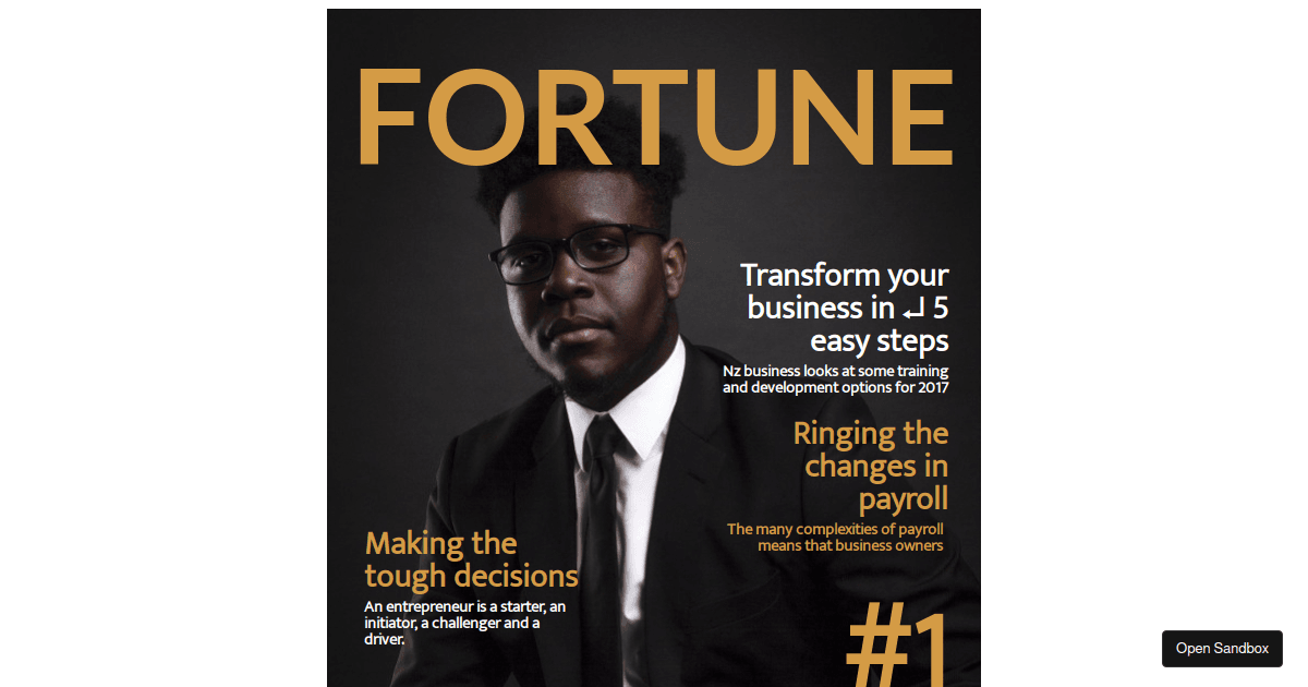 fortune-magazine-semantic - Codesandbox