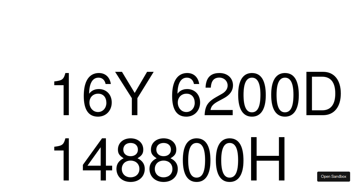 Count-up - Codesandbox