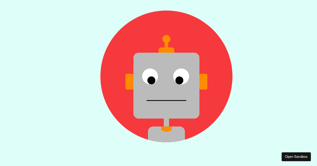 Cute Robot - Codesandbox