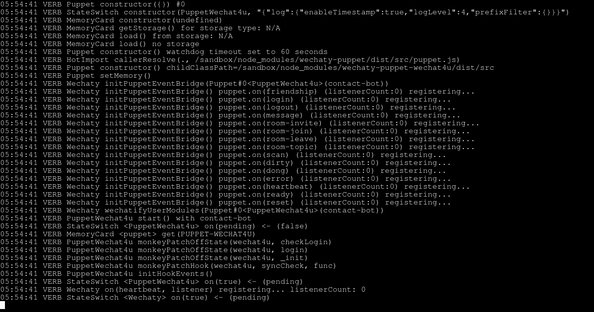 wechaty-contact-bot - Codesandbox