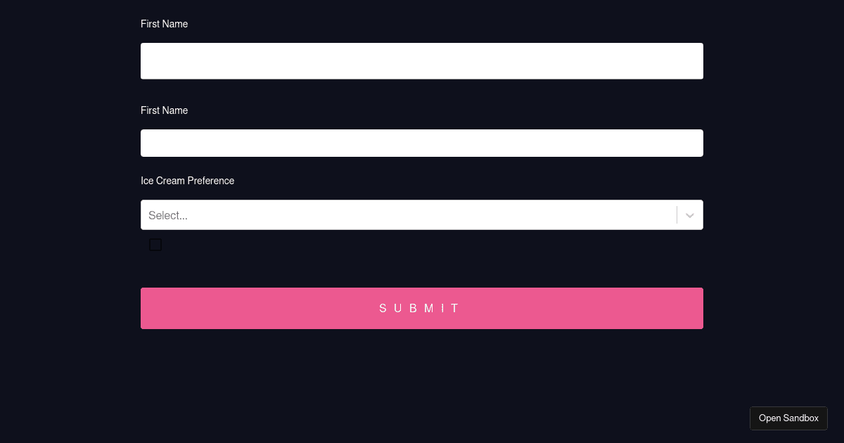 React Hook Form With Ui Library Ts Forked Codesandbox